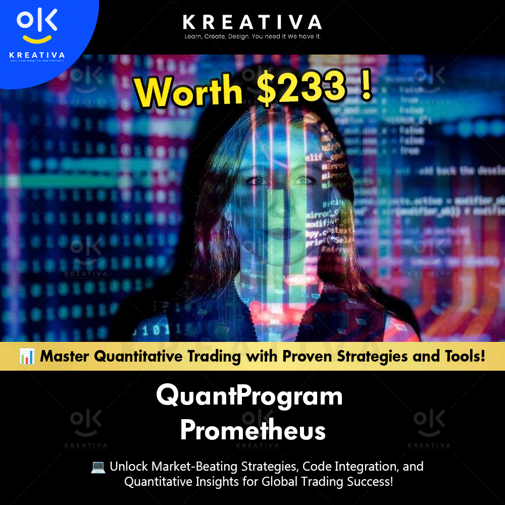 Vip Course-QuantProgram Prometheus | Learn Trading Masterclass | Shopee Malaysia
