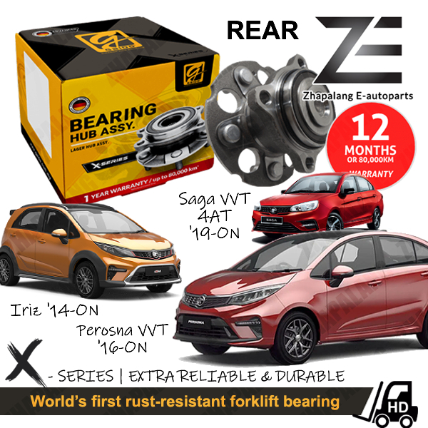 Gaido X-Series RW Proton Iriz Persona VVT Saga VVT 2019 - 2024 4AT ABS Gear [Rear Wheel Bearing ...