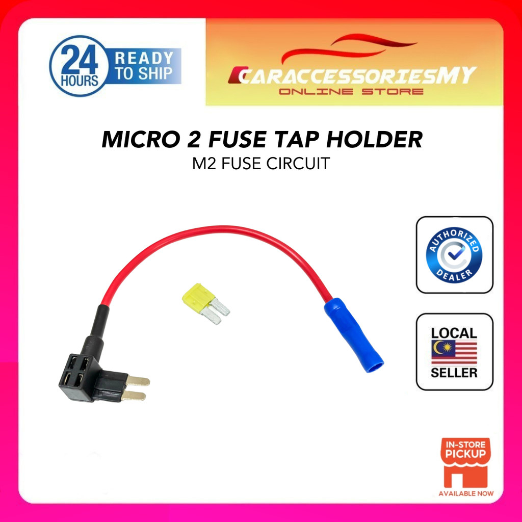 12V Fuse Add-a-circuit TAP Circuit Fuse Tap Micro 2 blade Fuse Holder ...
