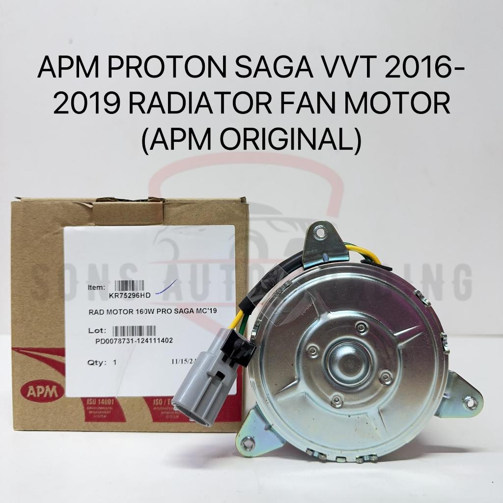 KR75296HD (100% APM ORIGINAL) PROTON SAGA 2016-2019 VVT RADIATOR FAN ...