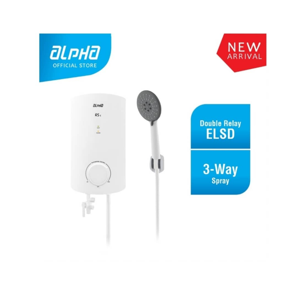 ALPHA INSTANT WATER HEATER RS-E | Shopee Malaysia