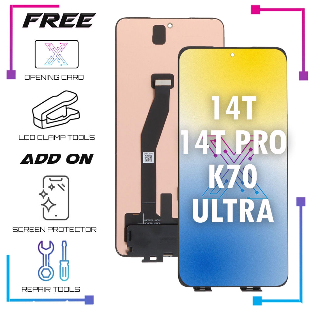 Lcd For Mi 14T / Xmi 14T Pro / Redmi K70 Ultra (With Touch Screen ...