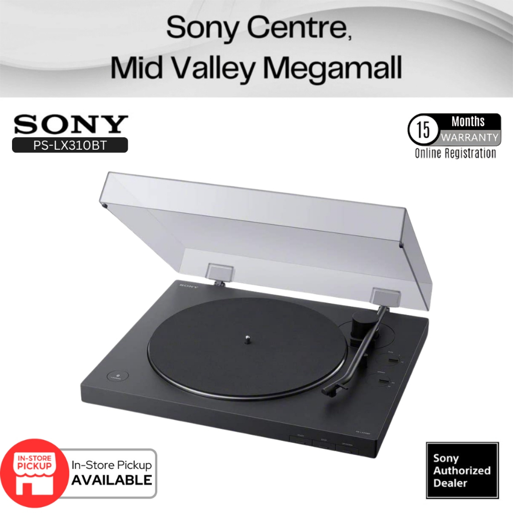 SONY PS-LX310BT / LX310BT Stereo Turntable with BLUETOOTH connectivity ...