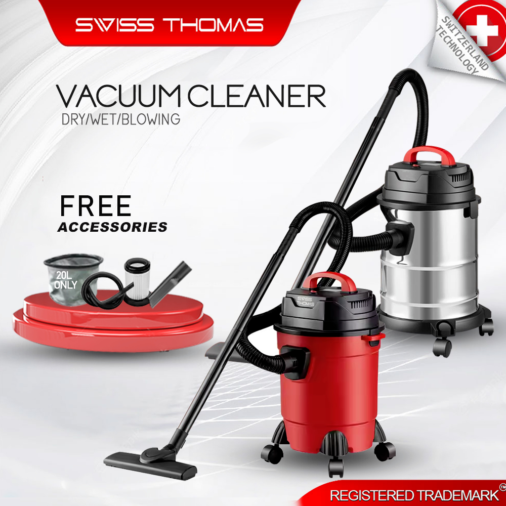 Swiss Thomas Vacuum Cleaner 20L Heavy Duty 3in1 Stainless Steel Vacuum ... Swiss Thomas Vacuum Cleaner 20L Heavy Duty 3in1 Stainless Steel Vacuum ...