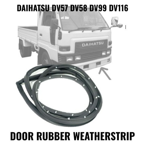 Daihatsu Delta DV59 DV57 DV58 DV99 DV116 Lorry Door Rubber Weatherstrip ...