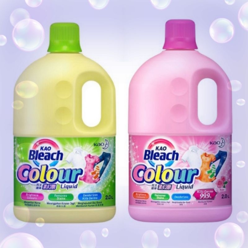 KAO Bleach Colour Liquid Regular/Rosy Pink 1000ml | 2000ml | Shopee Malaysia