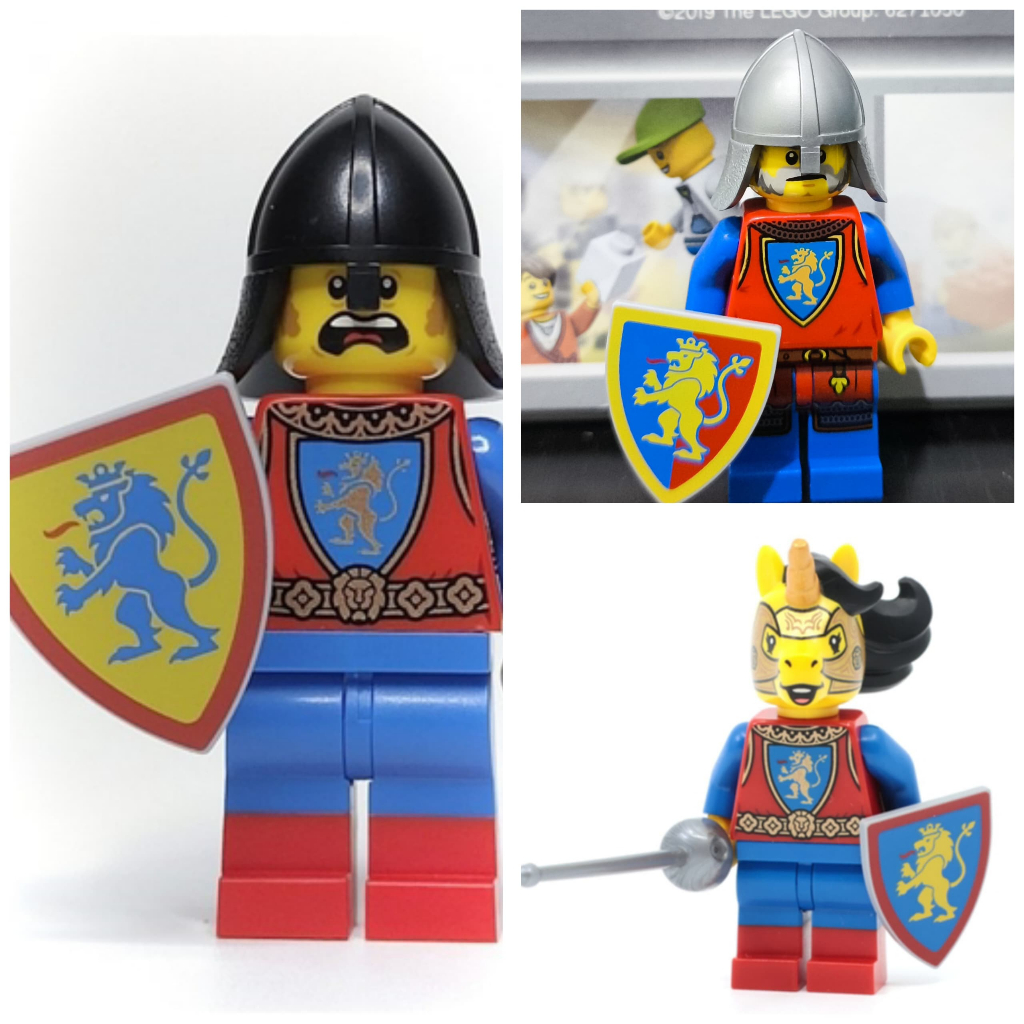 Lego Castle 31120 21325 40567 10305 Build A Minifigure BAM Lion Knights ...