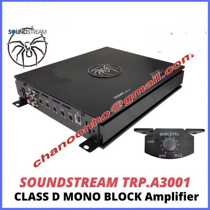 Soundstream Monoblock Class D Amplifier TRP.A3001 SOUNDSTREAM Class D ...