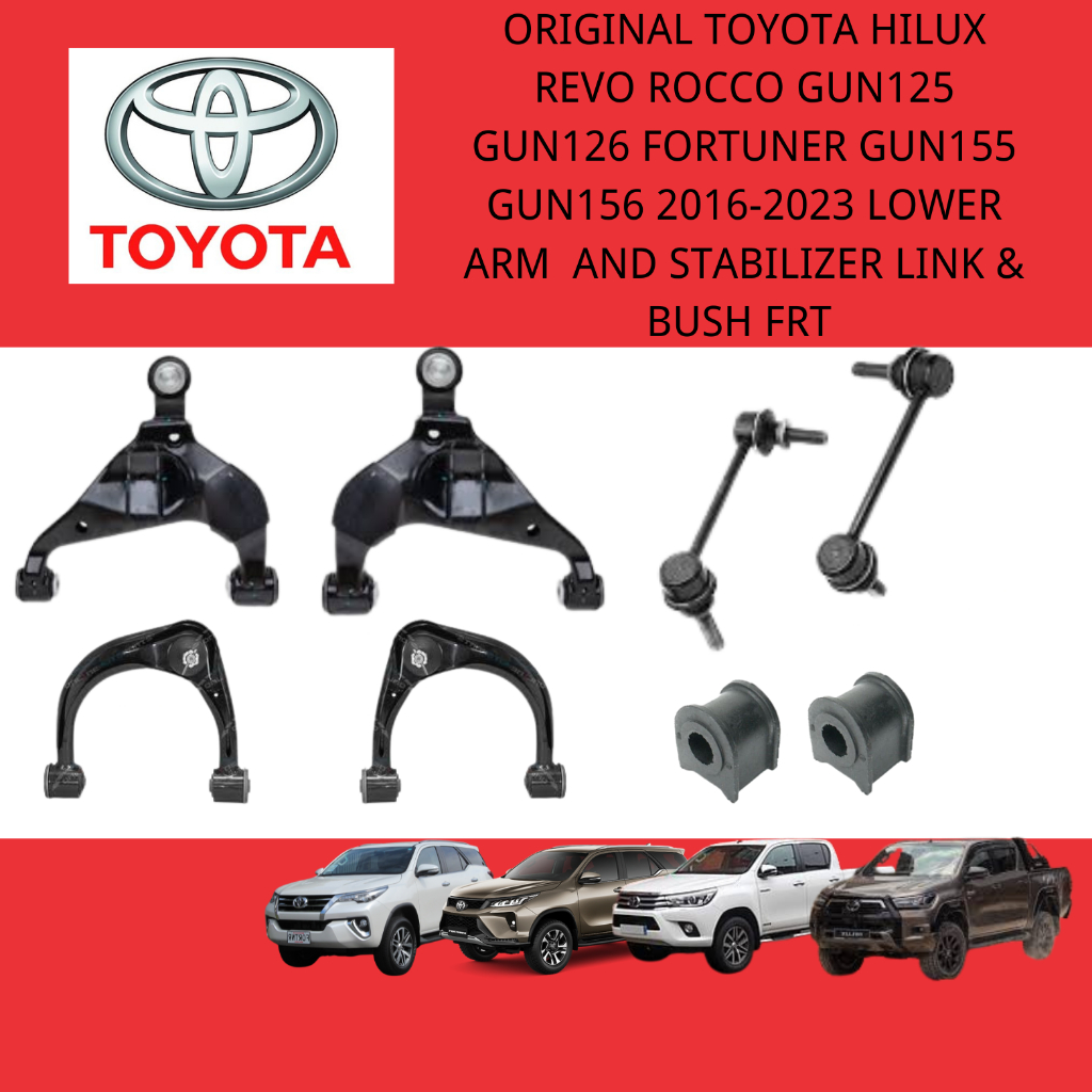 ORIGINAL TOYOTA HILUX REVO ROCCO GUN125 GUN126 FORTUNER GUN155 GUN156 ...