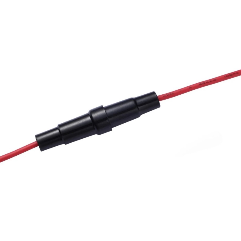 Glass Fuse Holder with Wire Leads 20mm / 30mm / Fuse Holder Inline ...