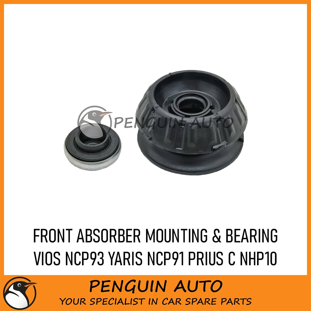 TOYOTA VIOS NCP93 YARIS NCP91 PRIUS C NHP10 FRONT ABSORBER MOUNTING WITH BEARING | Shopee Malaysia