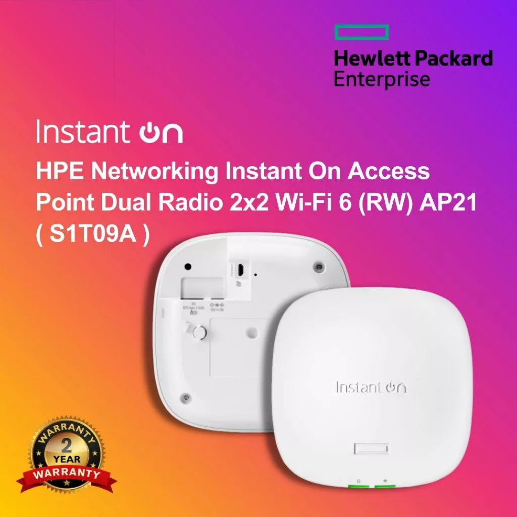 Hpe Networking Instant On Access Point Dual Radio 2x2 Wi‑fi 6 Rw Ap21 S1t09a Shopee Malaysia