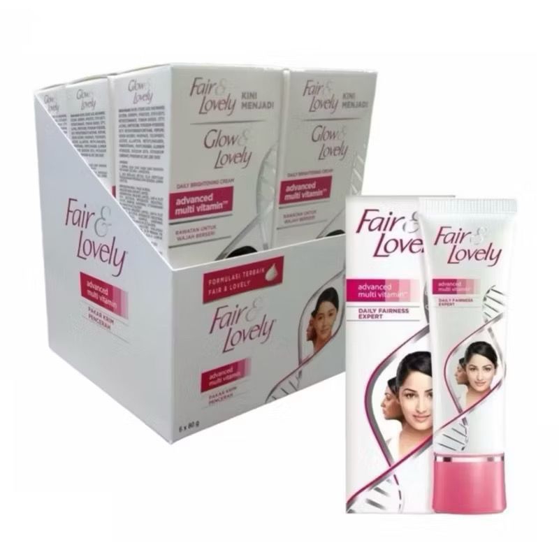 New 100% Original Fair & Lovely Advanced Multi-Vitamin Cream(50g) (80g) Krim Pencerah Muka 1box ...