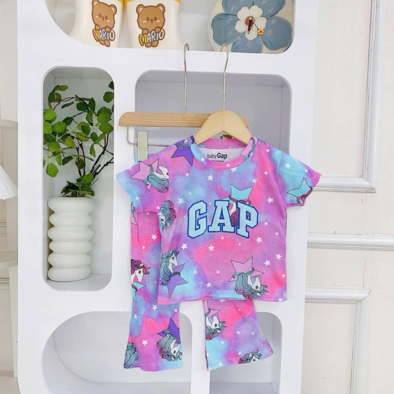 GAP GIRLS BOOTCUT KIDS SET (1-5y) | Shopee Malaysia