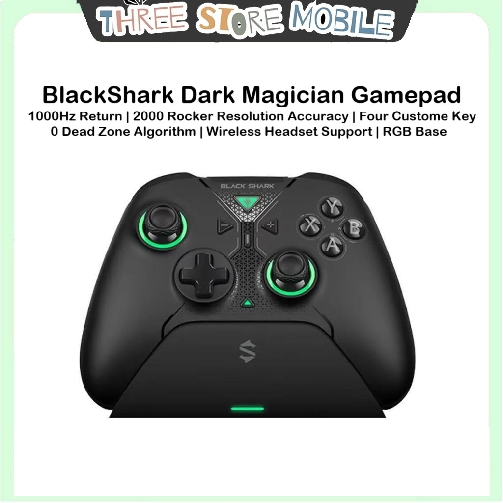 Black Shark Dark Magician Gamepad Wireless Controller Black Wizard Hall ...