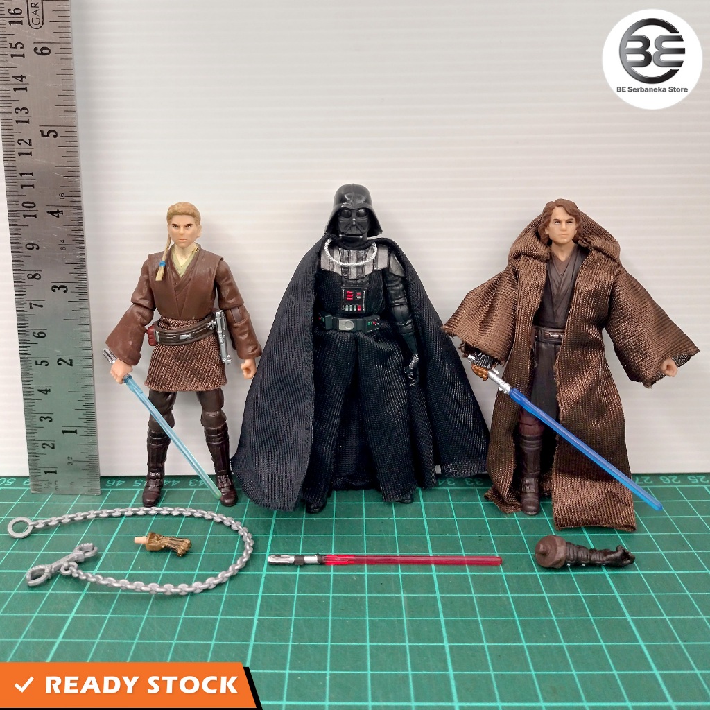 Used 3.75" Star Wars ROTS Evolutions Anakin Skywalker to Darth Vader ...