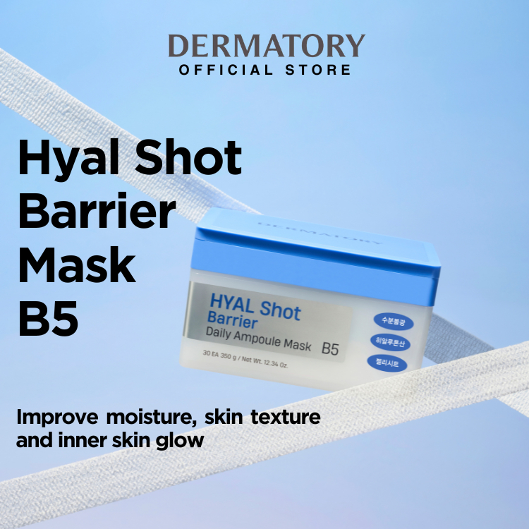 Dermatory Official Hyal Shot Barrier Daily Ampoule Mask B5 (30pcs ...