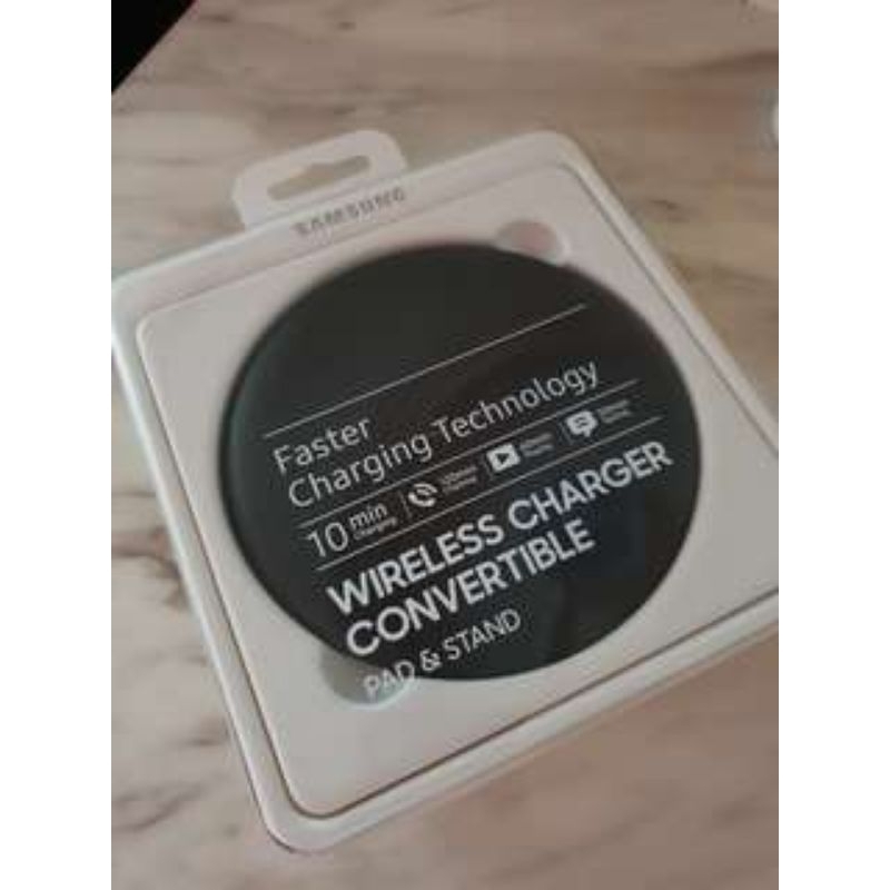 wireless charger convertible pad and Stand original samsung | Shopee ...
