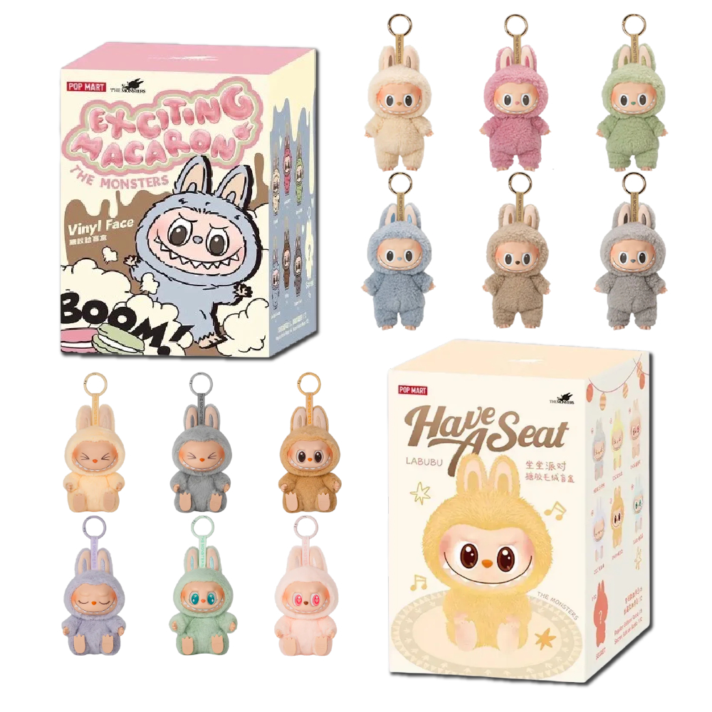 Labubu V1 Exciting Macaron V2 Have a Seat Blind Box (Random) | Shopee ...