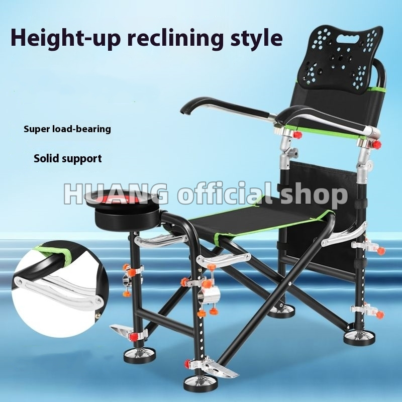 Metal wild fishing lightweight small Outdoors fishing chair all terrain ...