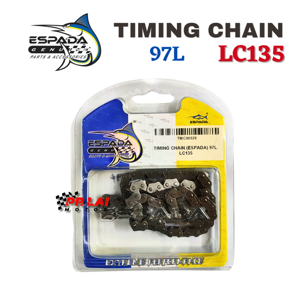 ESPADA RACING TIMING CHAIN RANTAI KECIK LC135 97L YAMAHA Y15ZR | Shopee ...