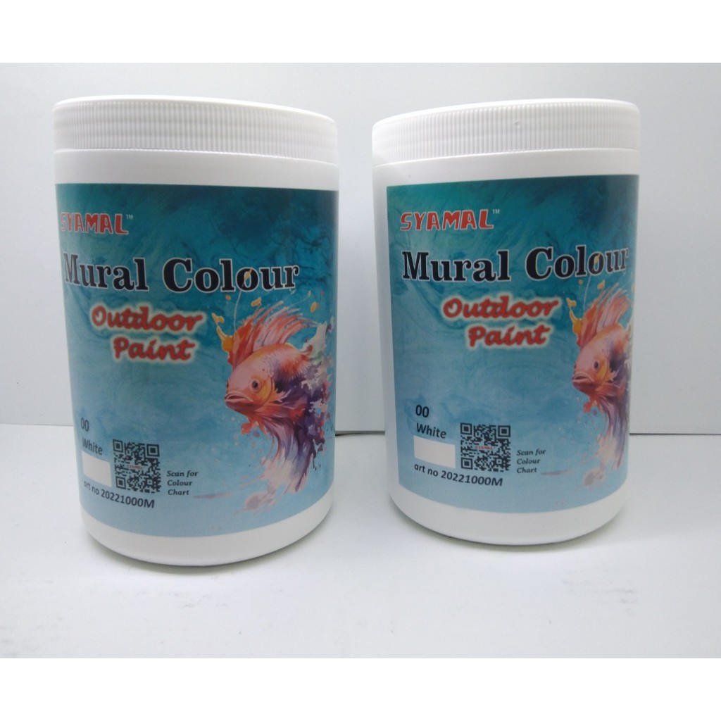 Syamal Mural Colour Outdoor Paint 1KG | Shopee Malaysia