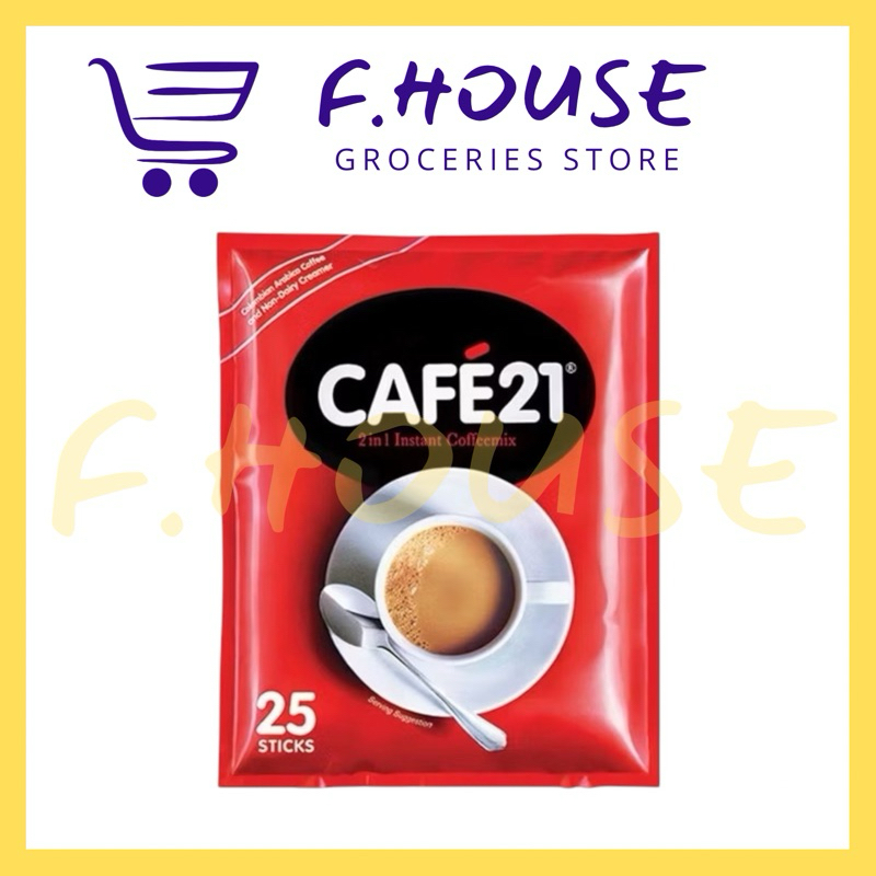 Cafe 21 2in1 Instant Coffeemix (25’s x 12g) | Shopee Malaysia