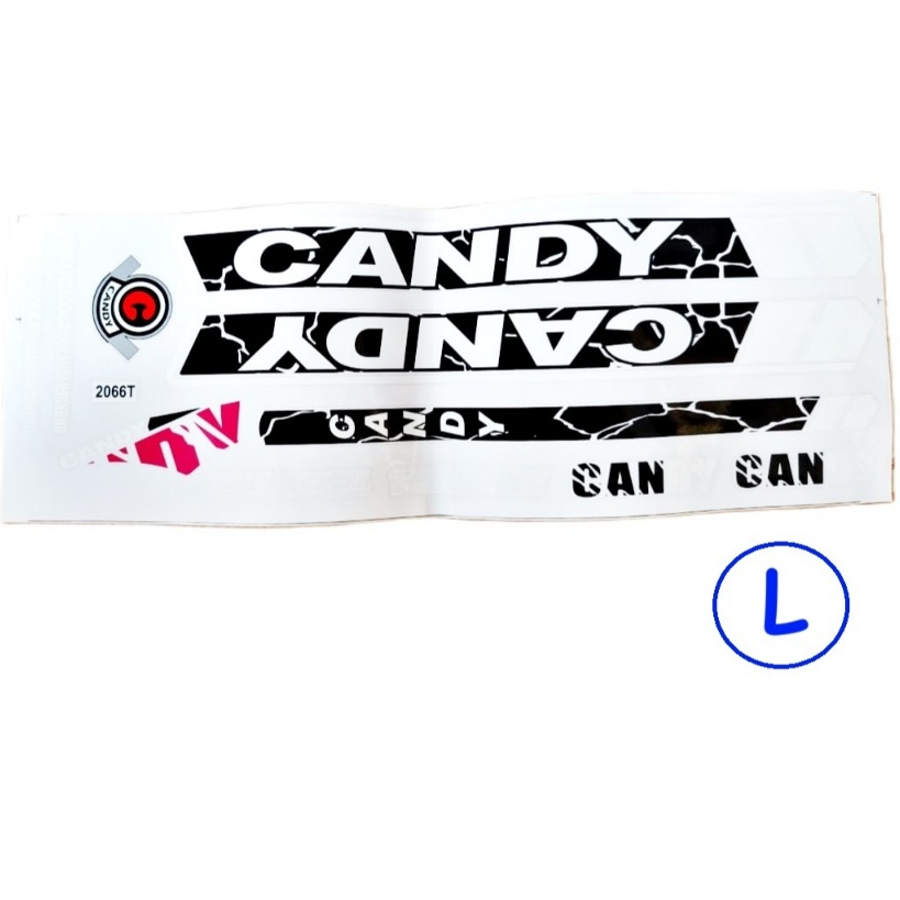 Sticker basikal CANDY untuk menceriakan lagi basikal | Shopee Malaysia