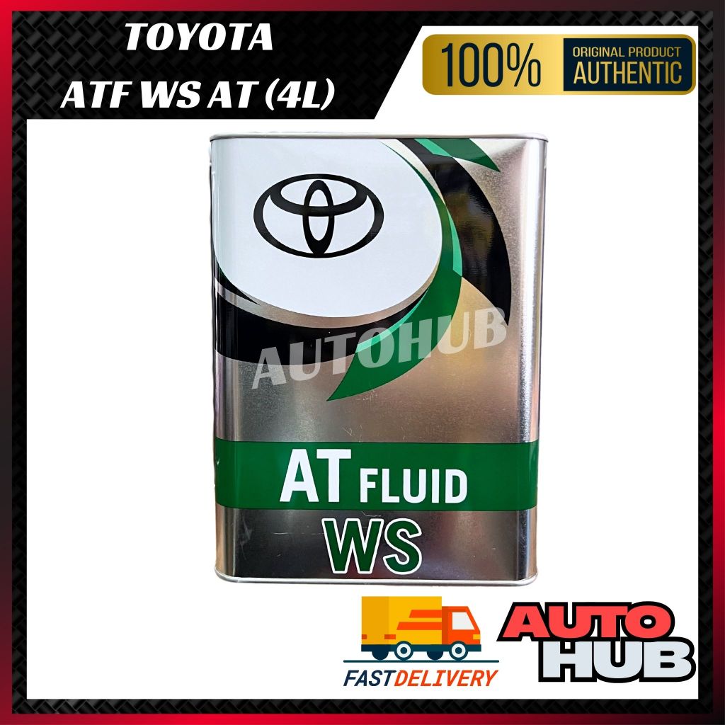 (ORIGINAL) TOYOTA ATF WS AT Fluid Toyota WS ATF Auto Transmission Fluid ...