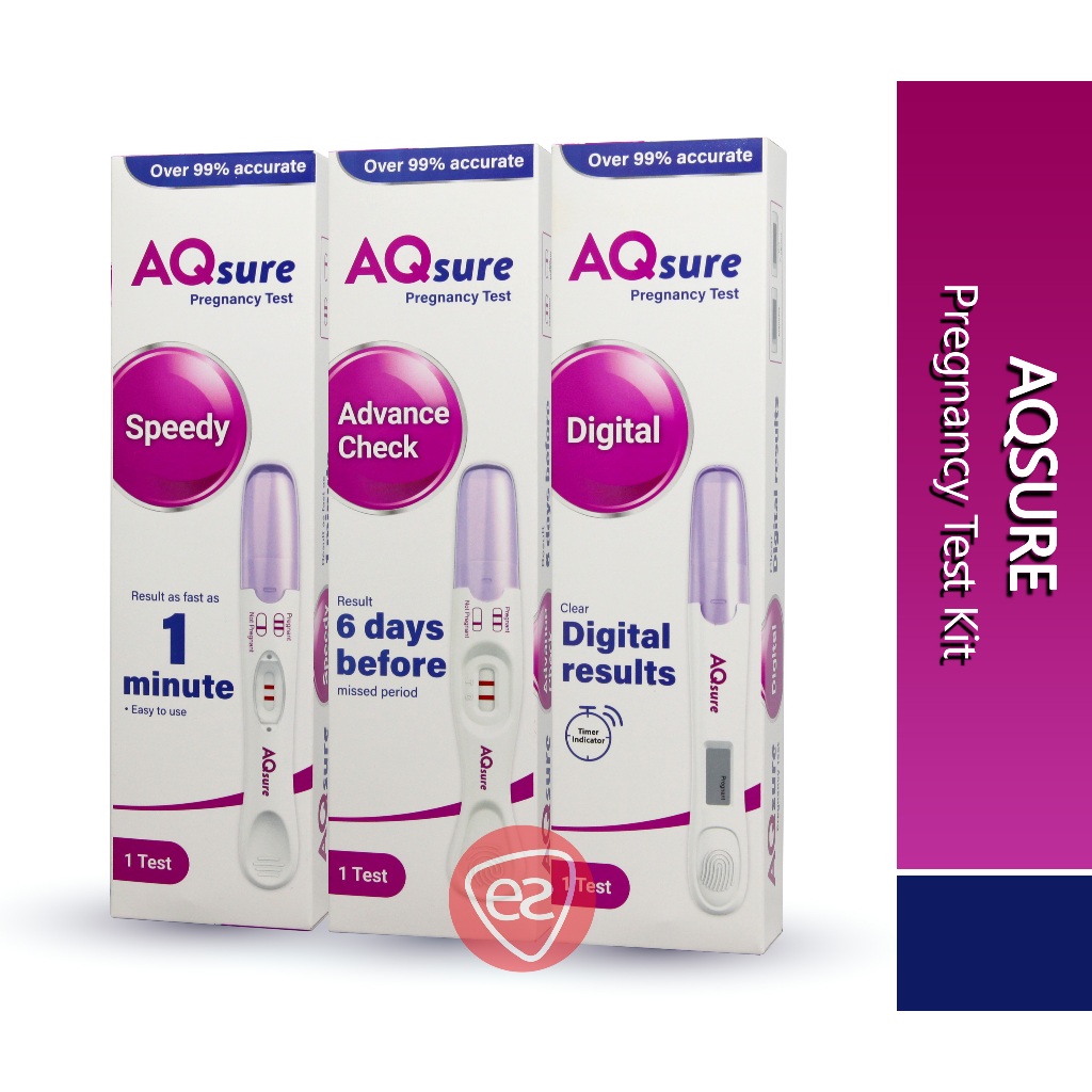 AQsure Speedy / Advance Check / Digital Pregnancy Test Stick (Singe Use ...