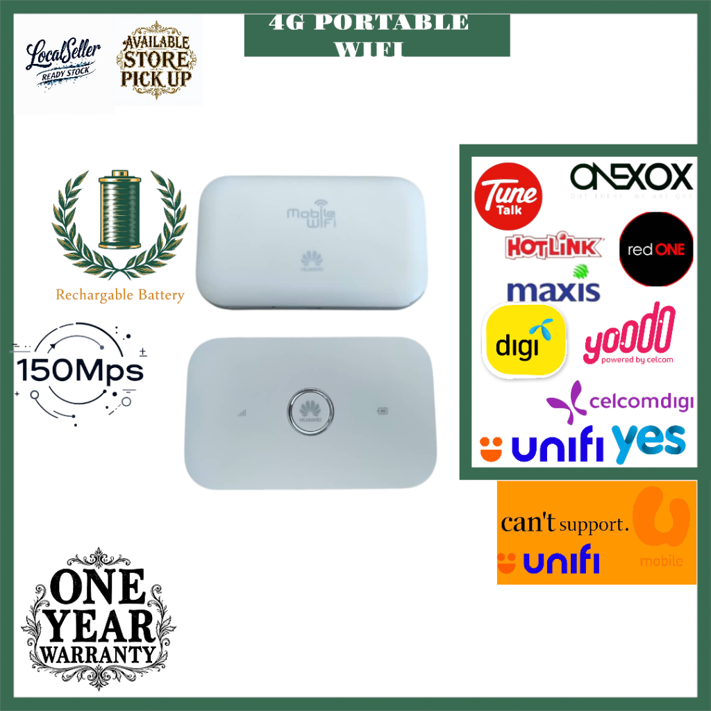 Huawei Modified E5573 Portable Modem Wifi Mifi Router Hotspot LTE 4g ...