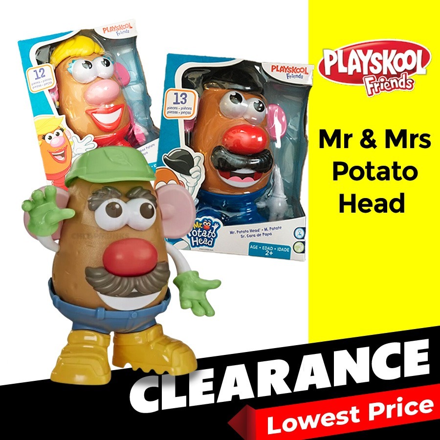 Mainan Playskool Mr Potato Head & Mrs Potato Head Original Hasbro Kids ...