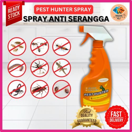 PEST HUNTER SPRAY/SPRAY ANTI SERANGGA 500ML | Shopee Malaysia