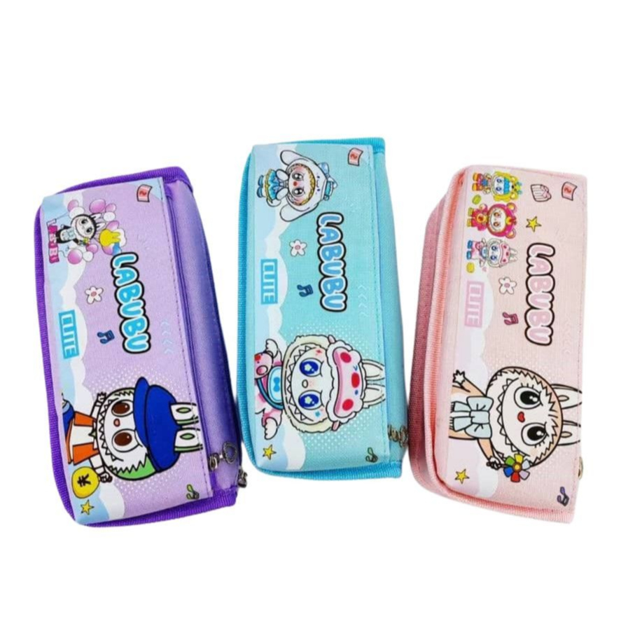 LABUBU Pencil Case 2 ZIP | Shopee Malaysia