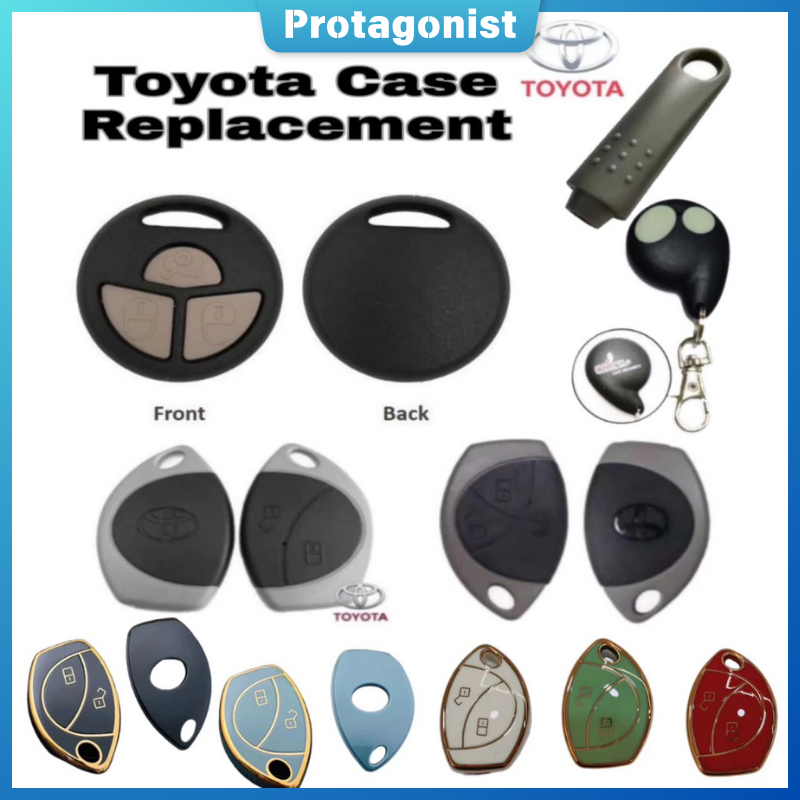 【Ready stock】TOYOTA Vios Hilux Vigo Innova 2 3 Button Premium TPU Car ...