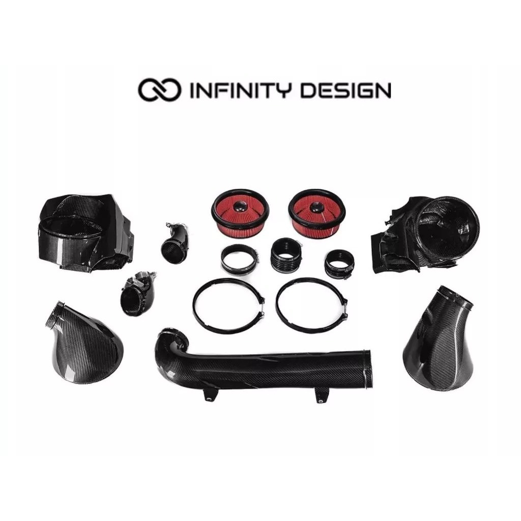 BMW G87 M2 (S58) - Infinity Design Carbon Air Intake Kit / Carbon Fiber ...