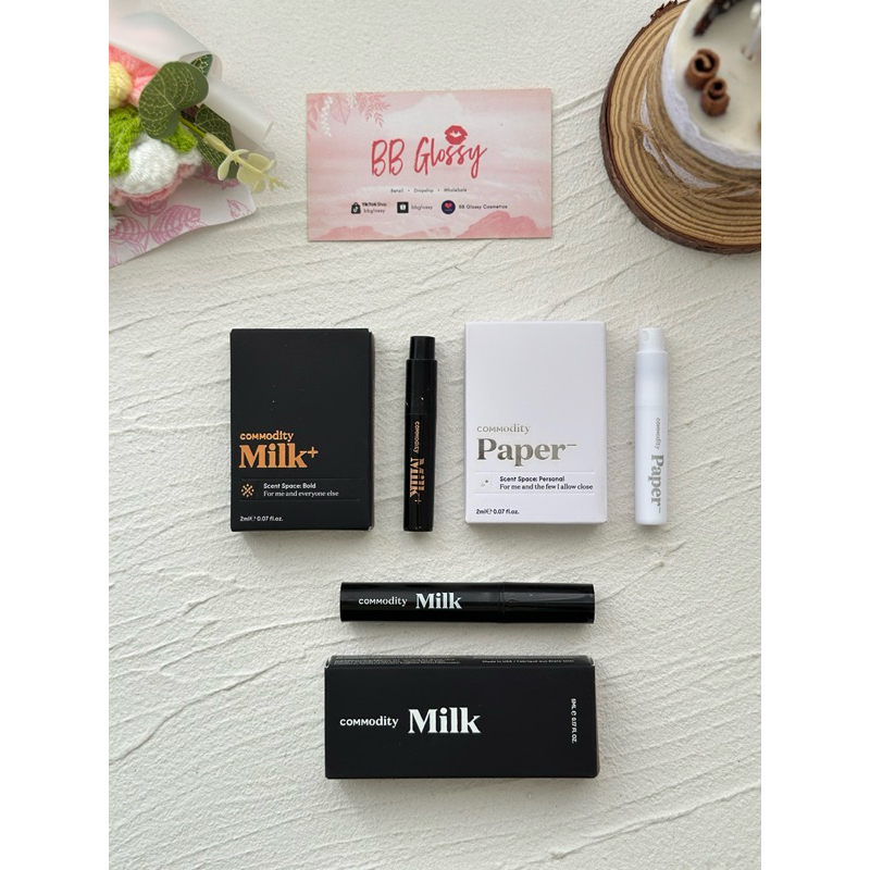 Commodity Paper 5ml / Milk 5ml / Milk + 2ml / Gold 2ml Unisex Perfume ...