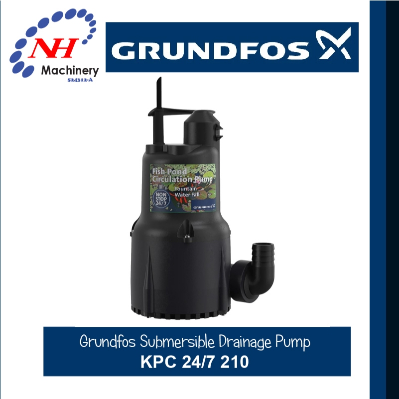 GRUNDFOS KPC 24/7 210 - SUBMERSIBLE DRAINAGE PUMP | Shopee Malaysia