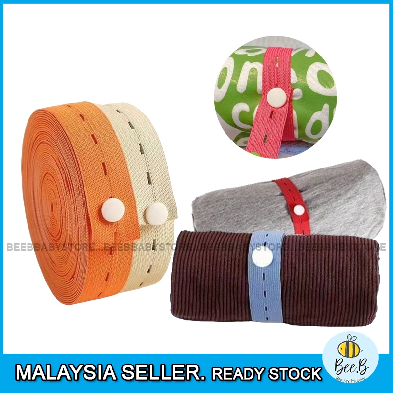 Tali Getah Penyimpanan Pakaian Bayi Gulung Shirt Towel Pants Bundle ...