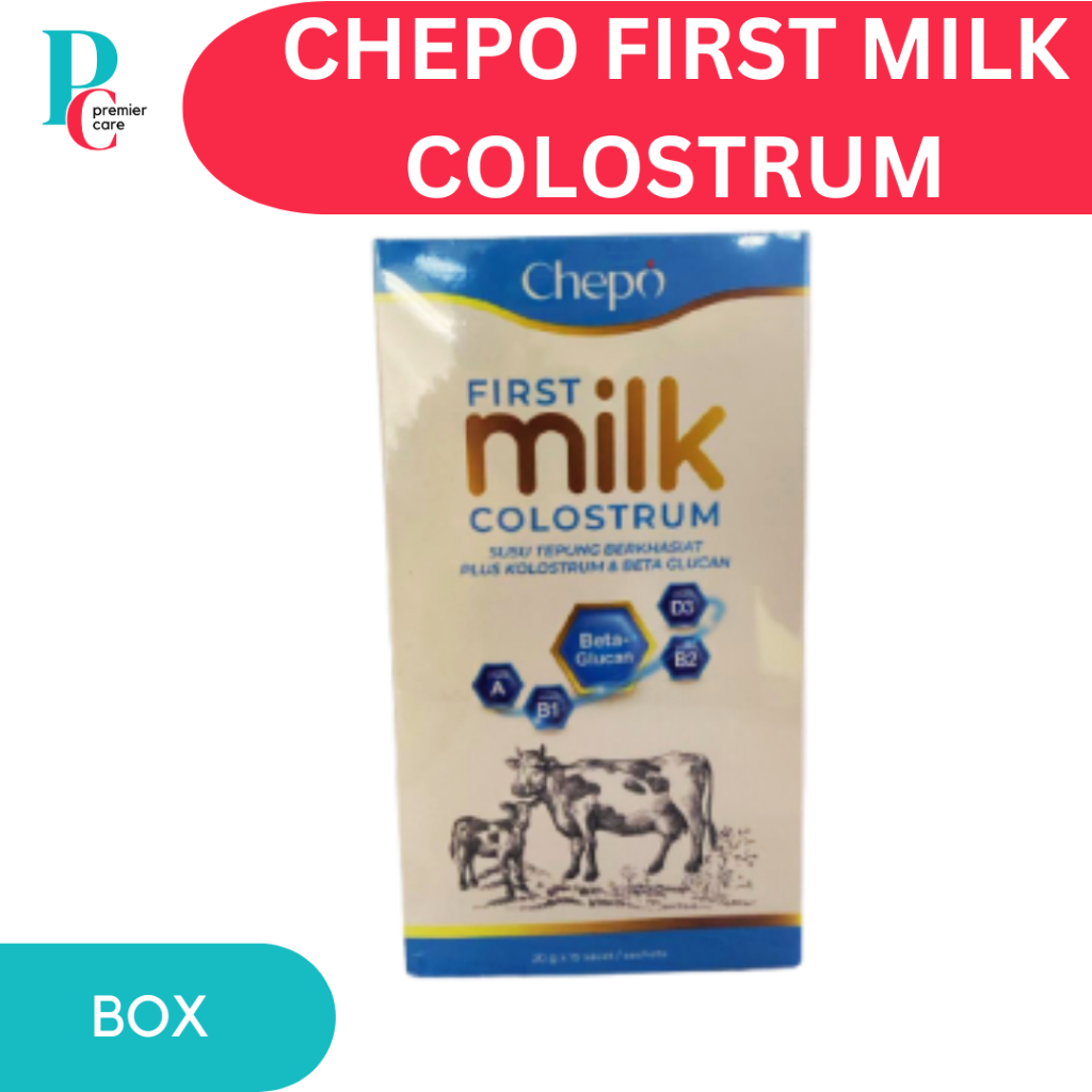 CHEPO FIRST MILK COLOSTRUM & BETA GLUCAN 20G X 15 SACHETS | EXPIRY DATE ...