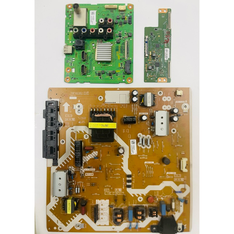 Panasonic LED TV TH-49E410K, power supply, main board, t.con, LVDS and sensor | Shopee Malaysia