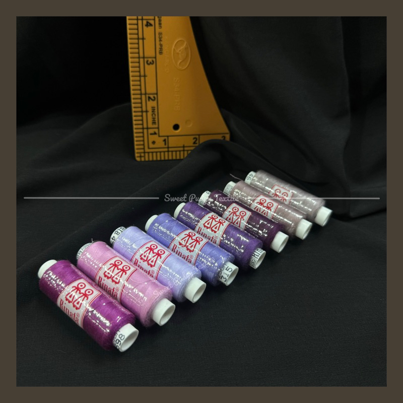 Benang RINATA (250 meters) / Sewing Thread / Benang Jahit Baju | Shopee ...