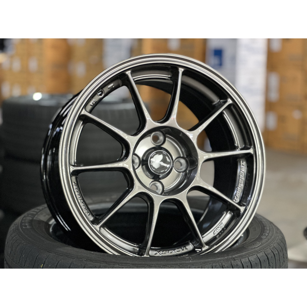 NEW 15X8J AOW TC105X Rim (set of 4) EJ Titan 4X100 | Shopee Malaysia