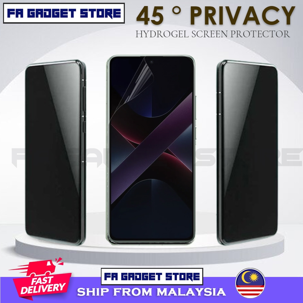 Xiaomi POCO X7 Pro | X7 | X6 | X5 | X5 | X4 | X3 GT | K40 | X3 | Pro 5G NFC Hydrogel Privacy ...