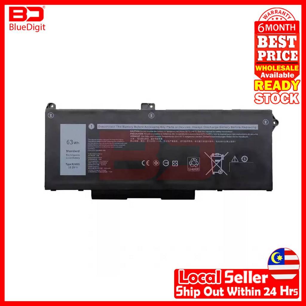 Del RJ40G 1K2CF for Latitude 5420 5520 Precision 3560 Battery | Shopee ...