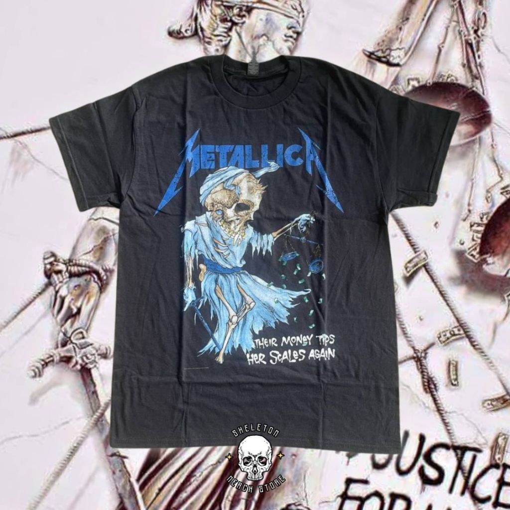 [READY STOCK] Metallica 'Doris' T Shirt 🔥100% OFFICIAL MERCH 🔥 | Shopee ...