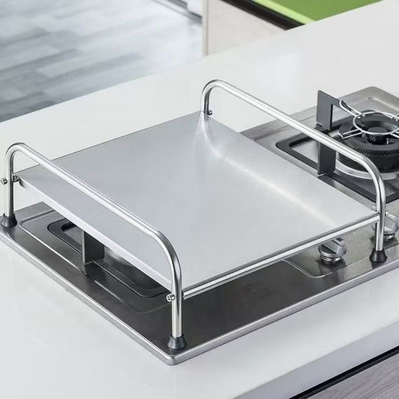 Stainless Steel Gas Stove Stand Cover Rack Gas Stove Protective Pot ...