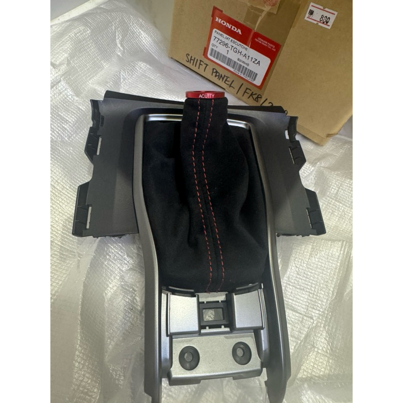 HONDA CIVIC FK8 facelift shift panel 2020 with Acuity shift boot collar ...