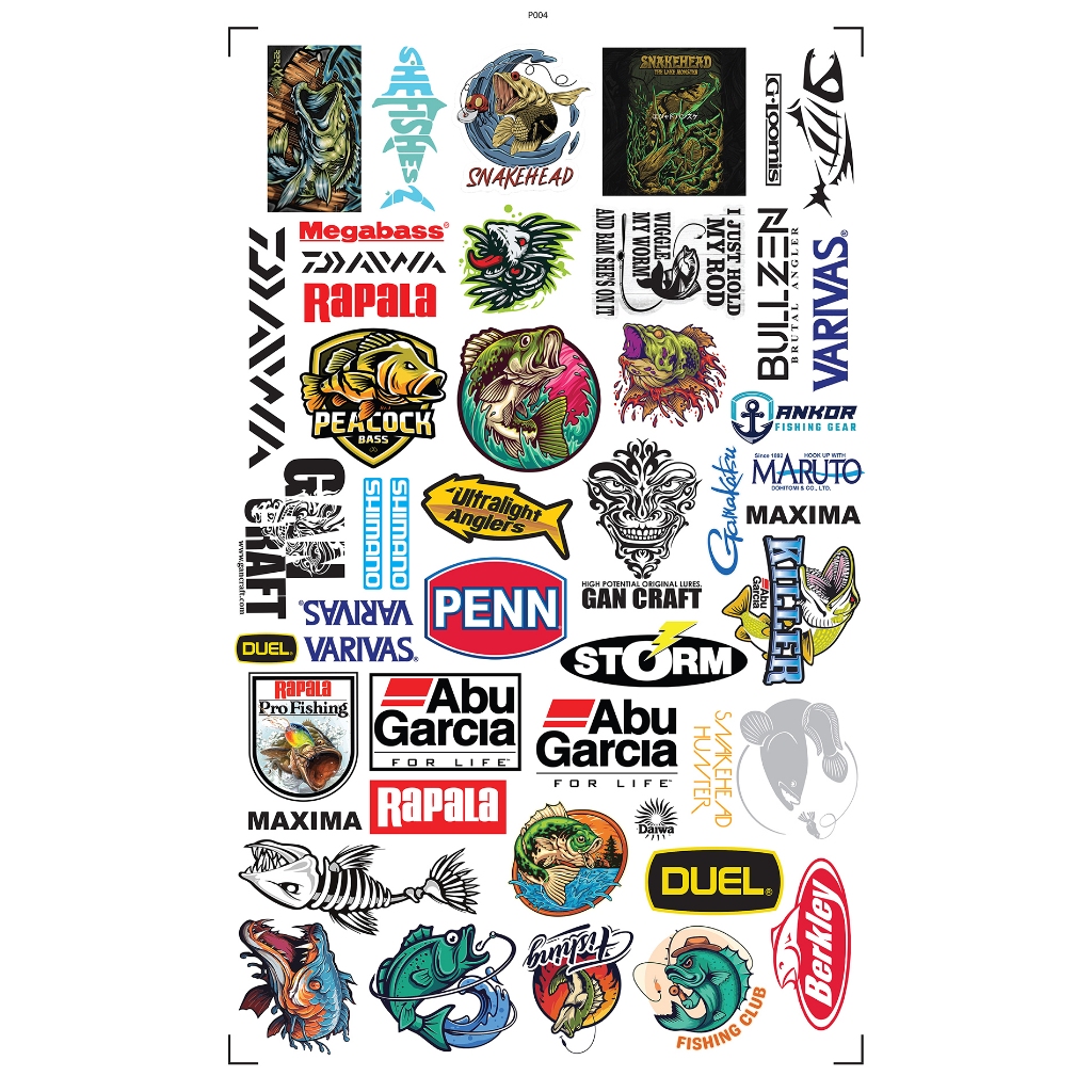 Sticker Pancing PVC P004 | Shopee Malaysia