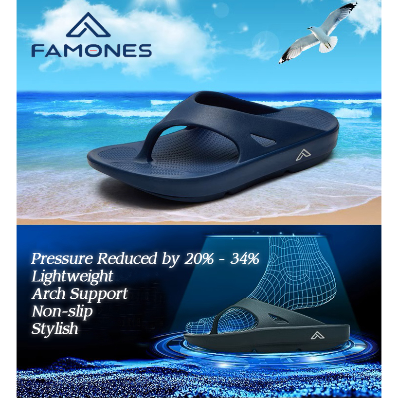 [NEW] Recovery Sandals Reduce Foot Pressure / Reduce Pain Slippers ...